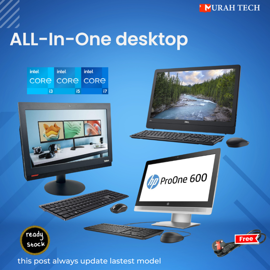 All-in-One Full Set pc dell hp Lenovo Fujitsu Sony Nec Touch AIO / Non ...