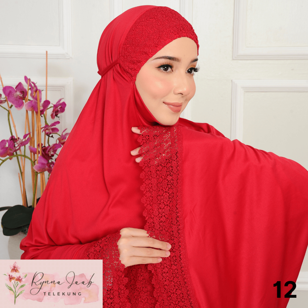 💥NEW ARRIVAL💥 TELEKUNG LACE BUNGA / TELEKUNG TRAVEL SEJUK [COTTON ...