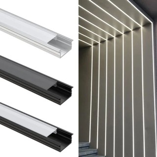 Led channel strip light aluminium casing profile track housing ...