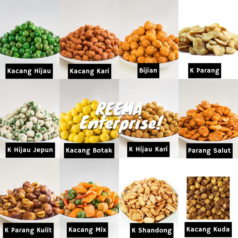 Aneka Snack Kekacang Jajan Enak Halal | Shopee Malaysia