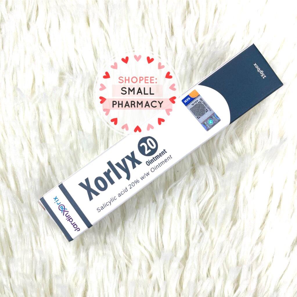 Xorix Xorlyx 2 / 5 / 10 / 20 Ointment 15g Salicylic Acid 2% / 5% / 10 ...