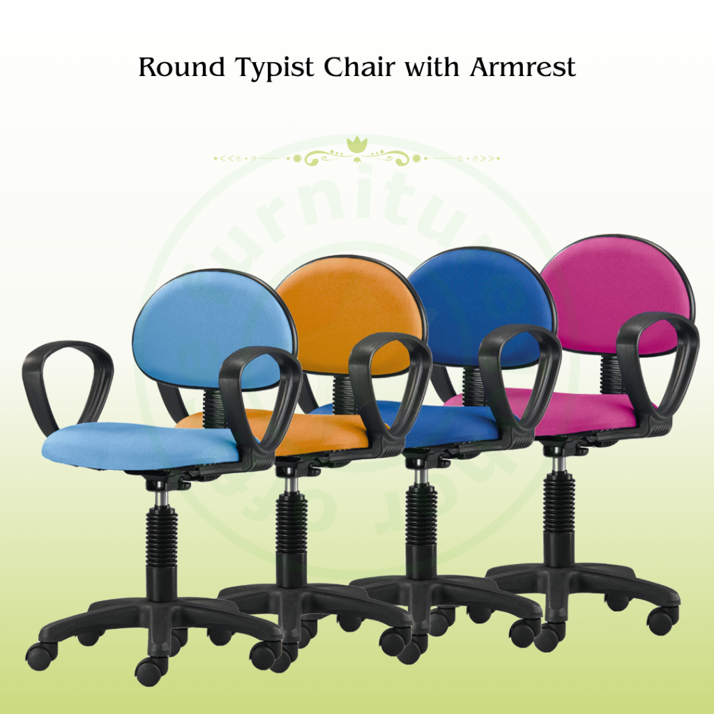 Budget Typist Chair / Office Chair / Computer Chair / Study Chair ...