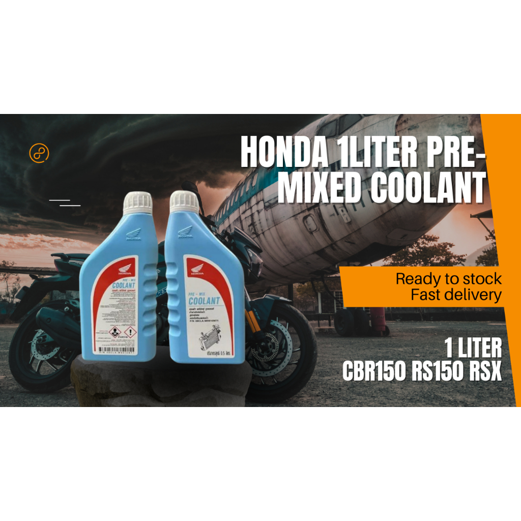 HONDA 1LITER PRE-MIXED COOLANT (GREEN) ORIGINAL IMPORT THAILAND ...