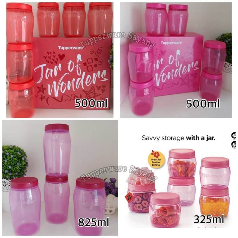 Tupperware Universal Jar 550ml 825ml | Shopee Malaysia