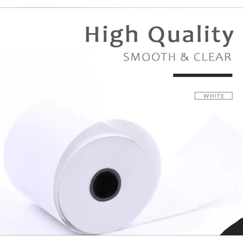 Thermal Receipt Paper Roll (57mm x 47mm) | Shopee Malaysia