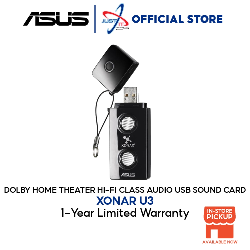 ASUS Xonar U3 USB Audio Adapter | Shopee Malaysia