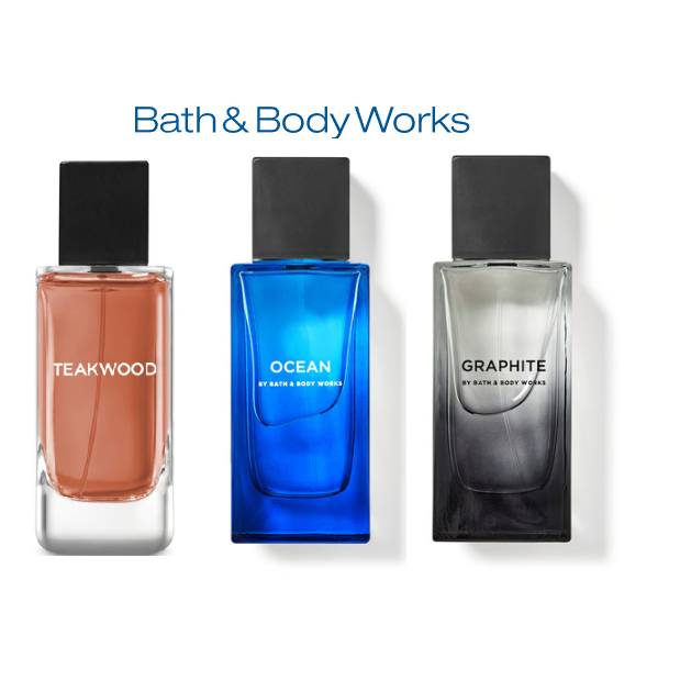 Bath & Body Works Men Ocean Cologne / Teakwood Cologne / Graphite ...