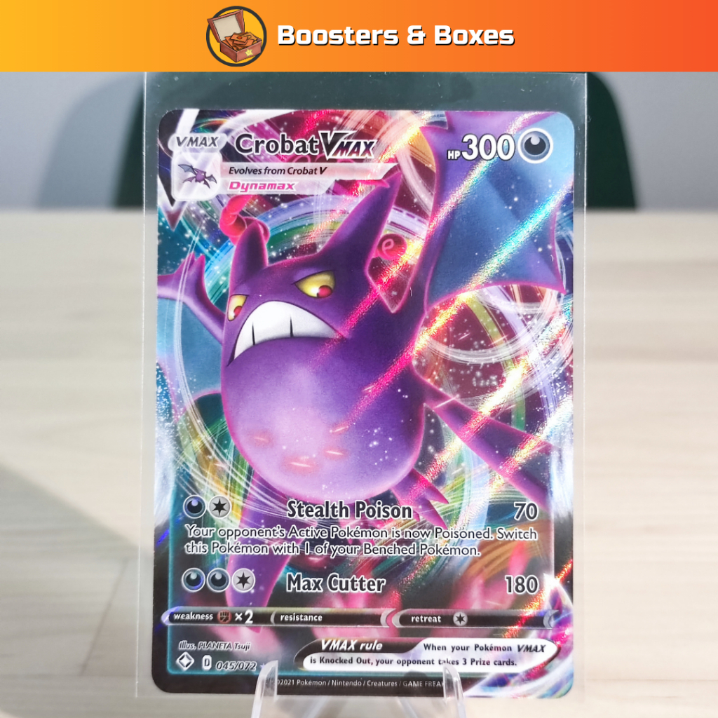 Crobat VMAX (045/072) [Shining Fates] | Shopee Malaysia