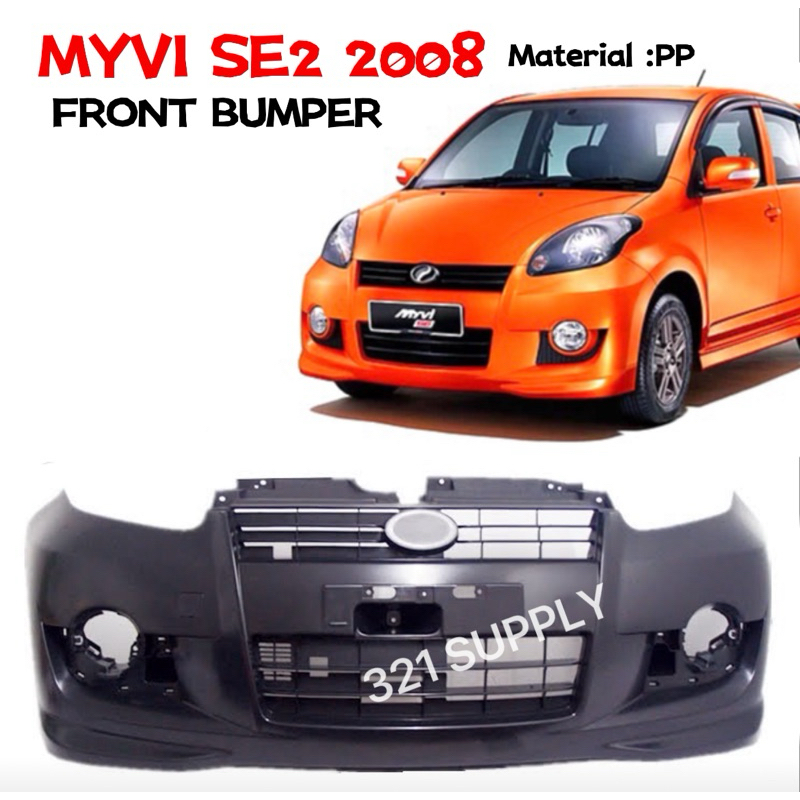PERODUA MYVI SE 08 (08-12) FRONT BUMPER DEPAN SE2 / REAR BUMPER ...