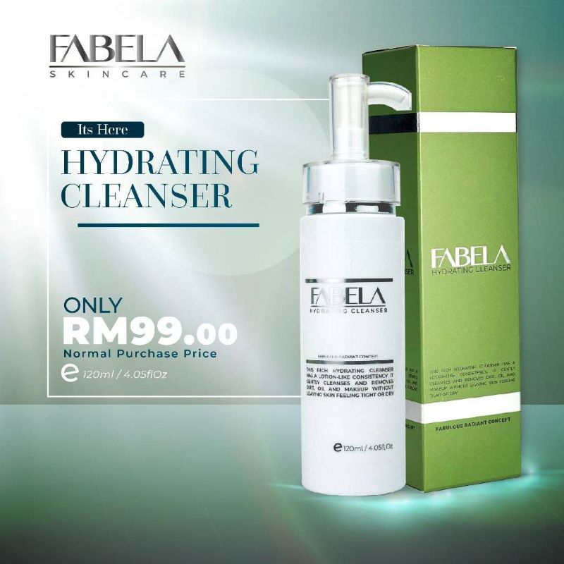 HYDRATING CLEANSER FABELA FRC SKINCARE FRC loose besar pencuci muka frc ...