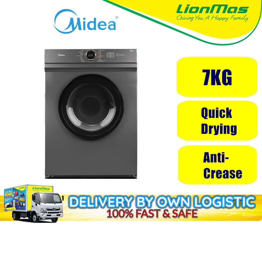 Midea 7KG Venting Dryer MD-100A70 -Pengering Baju | Shopee Malaysia