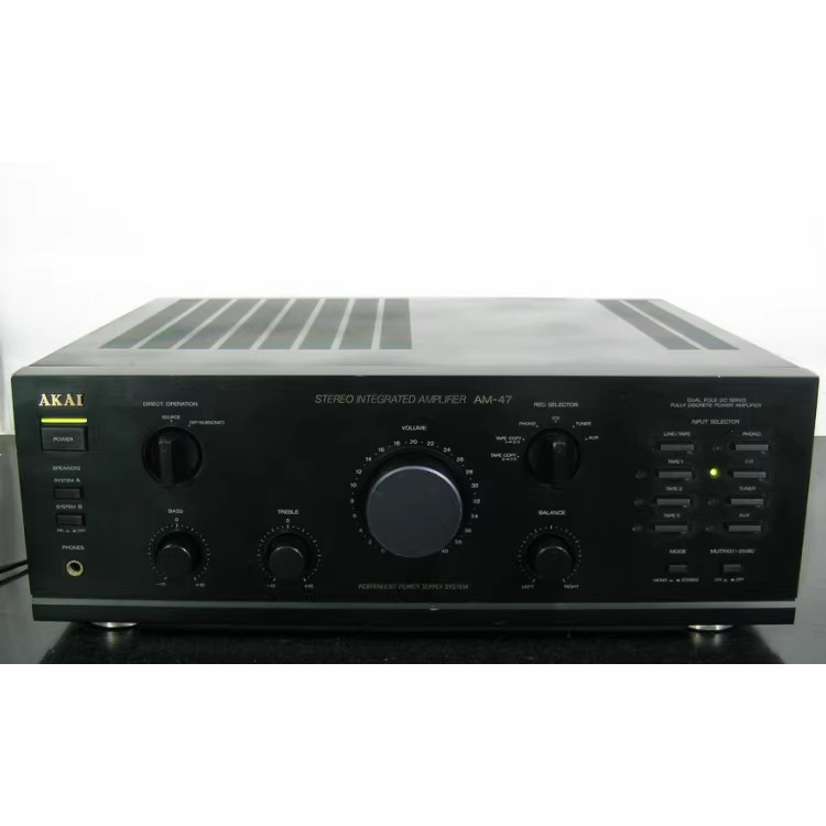 AKAI AM-47 powerful high end Stereo Integrated Amplifier AM-47 Pure ...