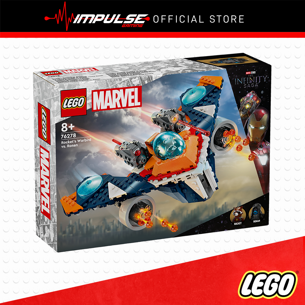 LEGO 76278 Super Heroes Marvel Rocket's Warbird vs. Ronan | Shopee Malaysia