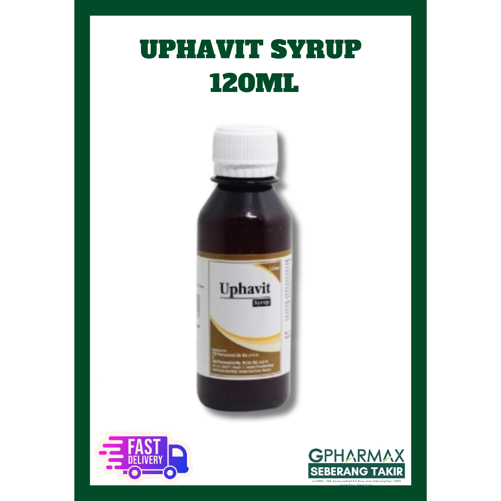 Duopharma Uphavit Syrup 120ml Supplement Tambahan | Shopee Malaysia