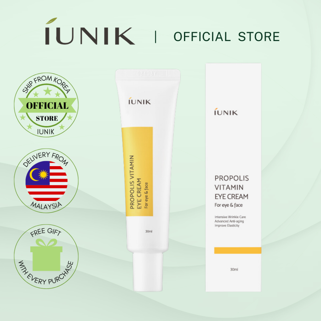 IUNIK Propolis Vitamin Eye Cream (30ml) | Shopee Malaysia