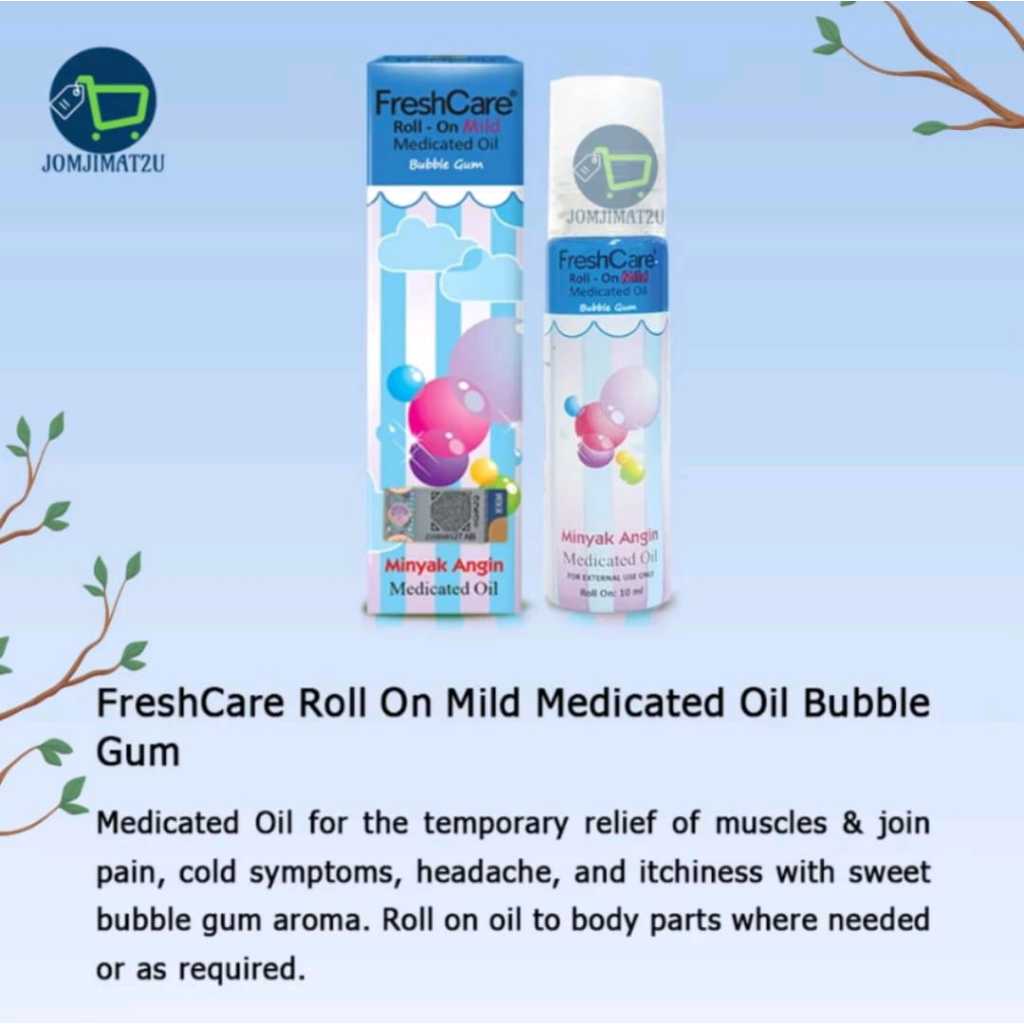 FRESH CARE ROLL ON MEDICATED ROLL ON 10ML | Shopee Malaysia