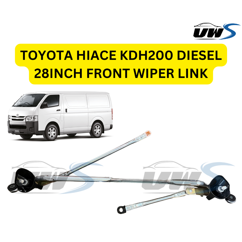 TOYOTA HIACE KDH200 DIESEL 28INCH FRONT WIPER LINK | Shopee Malaysia