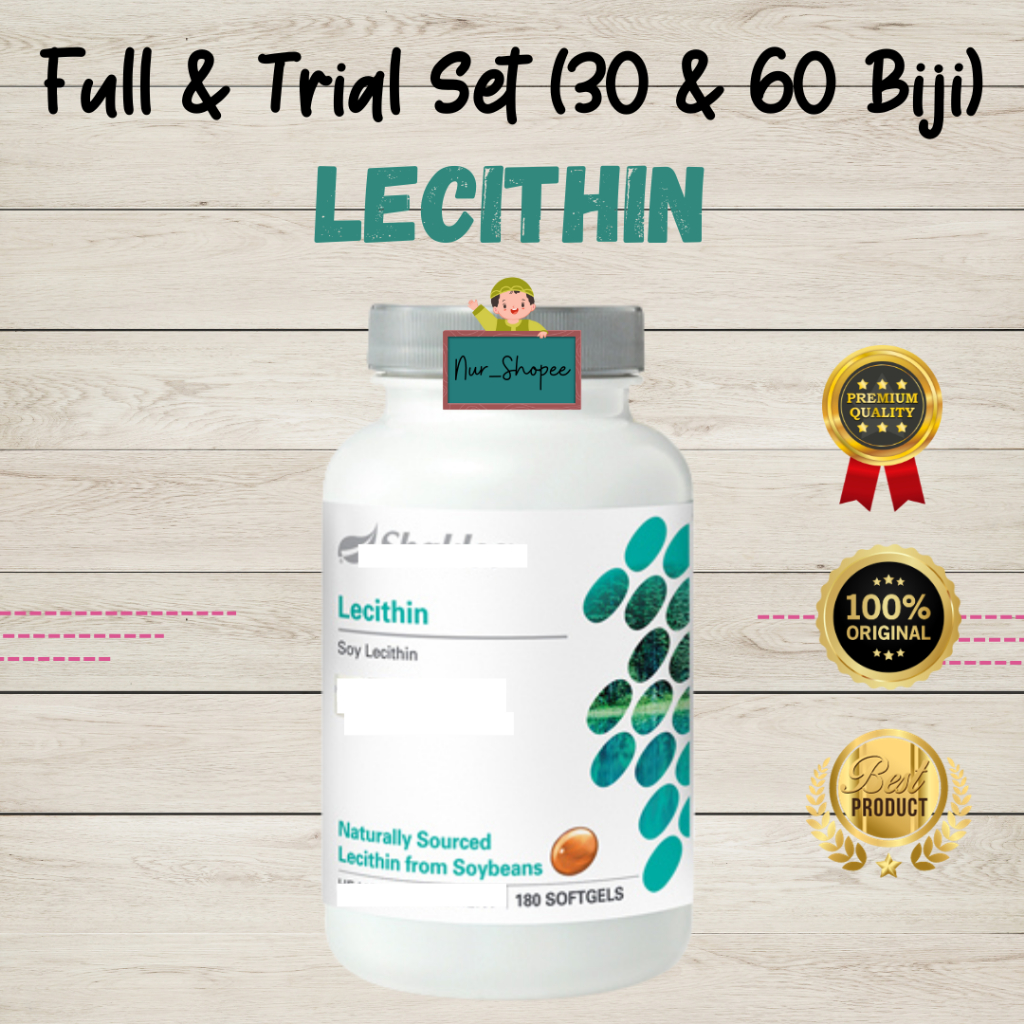 Lecithin (180 Capsules) Full Set & Trial Set (30/60 Biji) | Shopee Malaysia