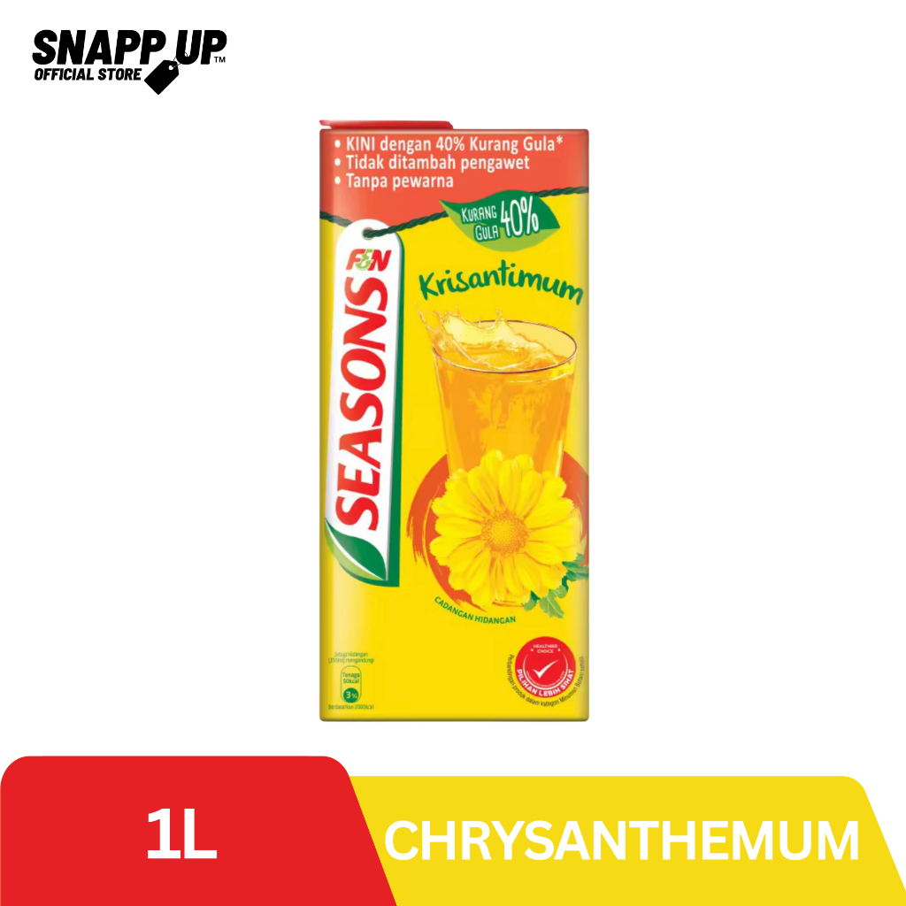 F&N Seasons Chrysanthemum/Soya Milk/Ice Lemon Tea/Rose Soya Milk 1L ...