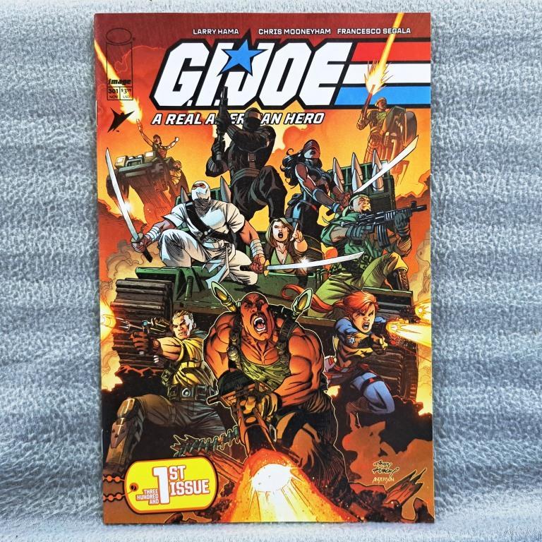 G.I. Joe: A Real American Hero (2023 Image Comics) FIRST Issue (Larry Hama, Chris Mooneyham ...