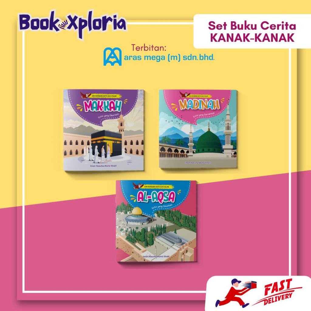 Siri Kembara Kota Suci Islam [Makkah, Madinah, AlAqsa] | Shopee Malaysia