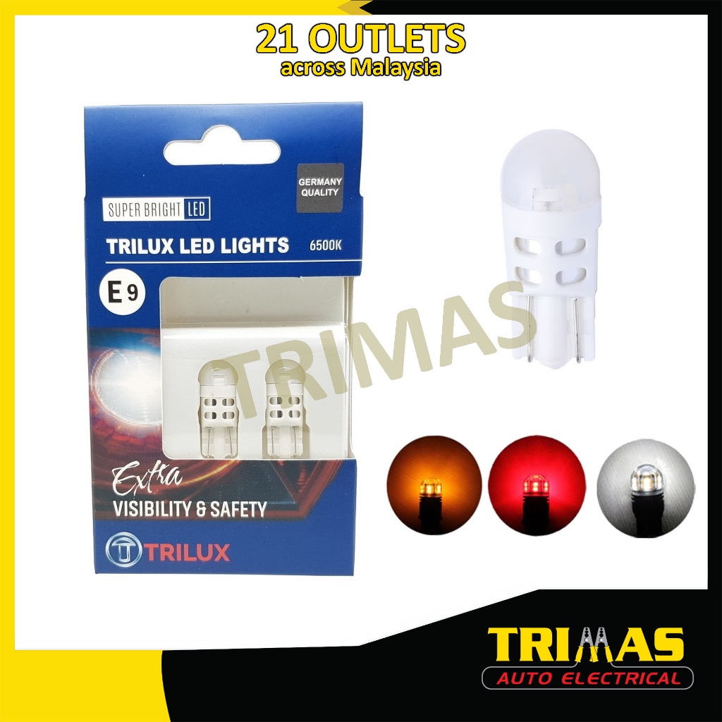 Original Trilux T10 4090 Led Indicator Signal Reverse Bulb 12V 6500K ...