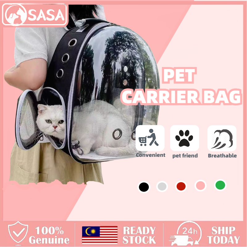 Pet Carrier Beg Kucing Cat Backpack Cat Bag Carrier Bag Kucing Murah ...
