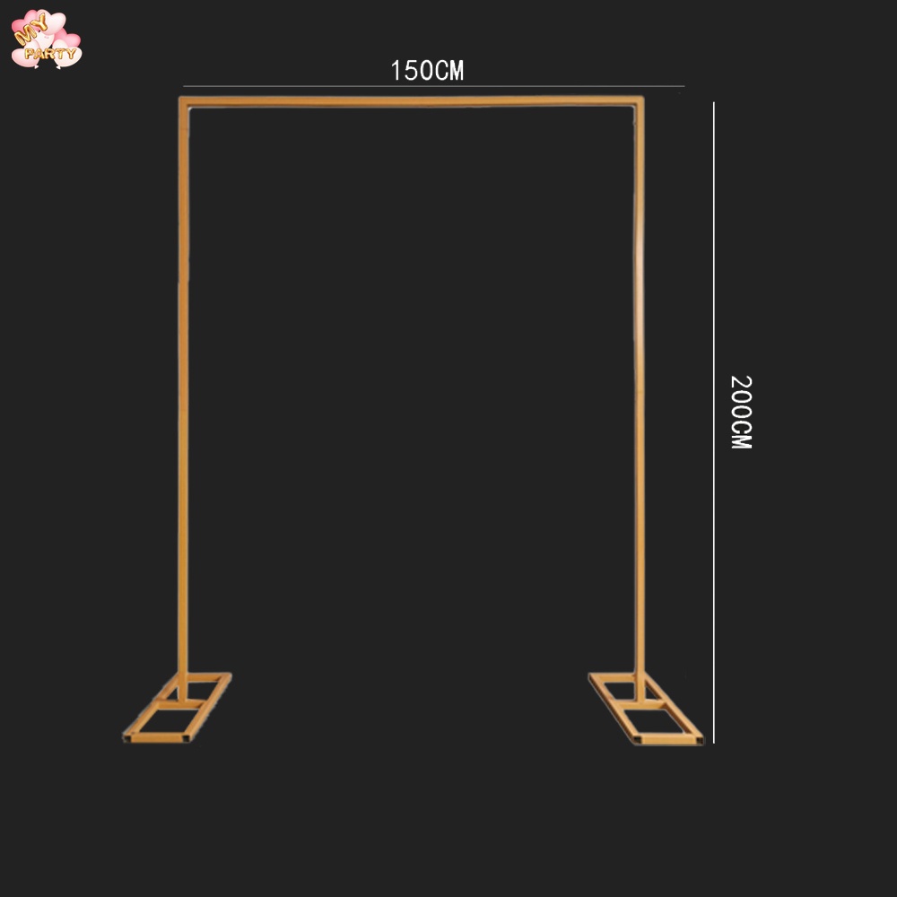 Square Metal Arch Backdrop 1m 1.5m 2m Wedding Rack For Wedding Party ...
