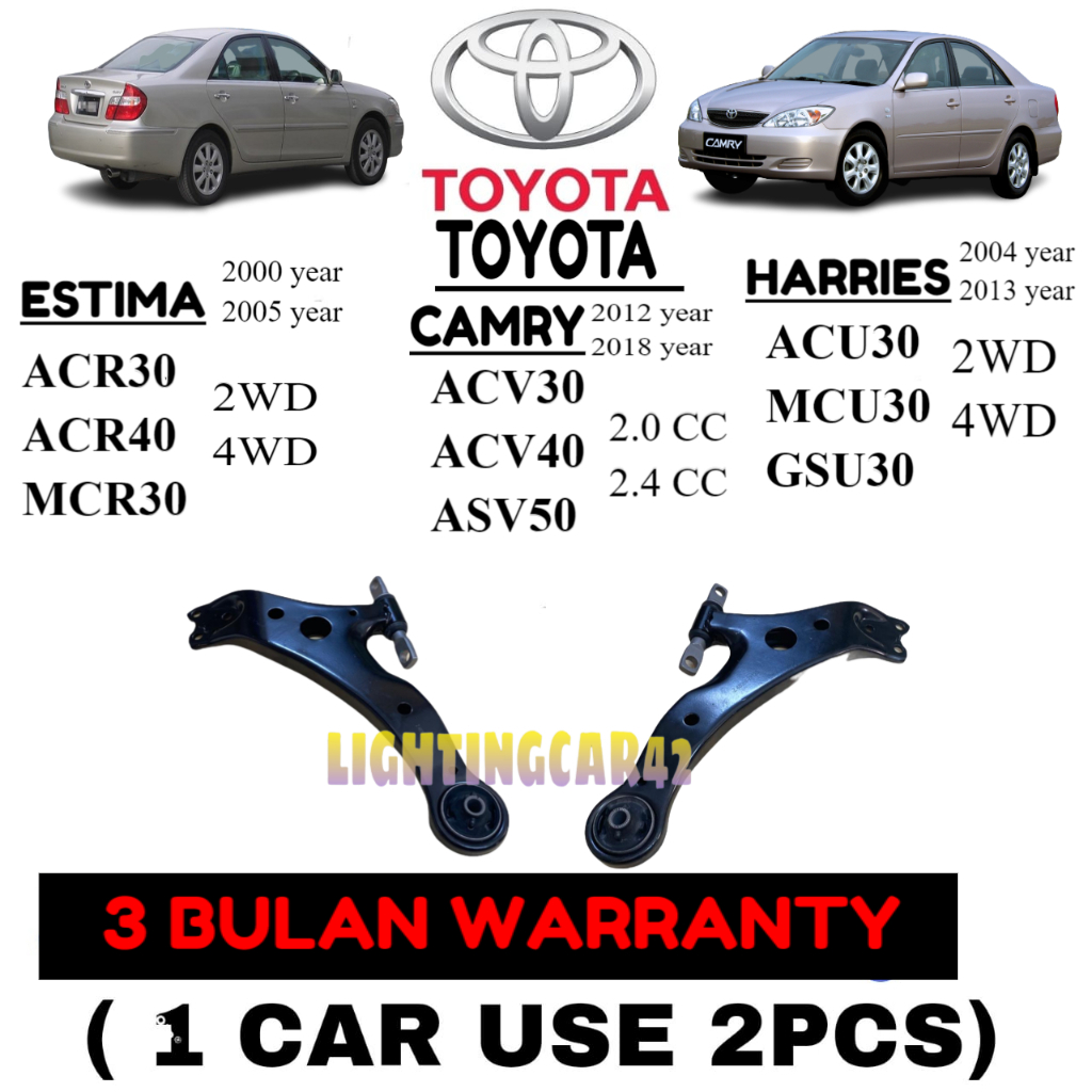 (TOYOTA)-Front Lower Arm TOYOTA TOYOTA CAMRY SXV10 2.2 L AUTO 1992 ...