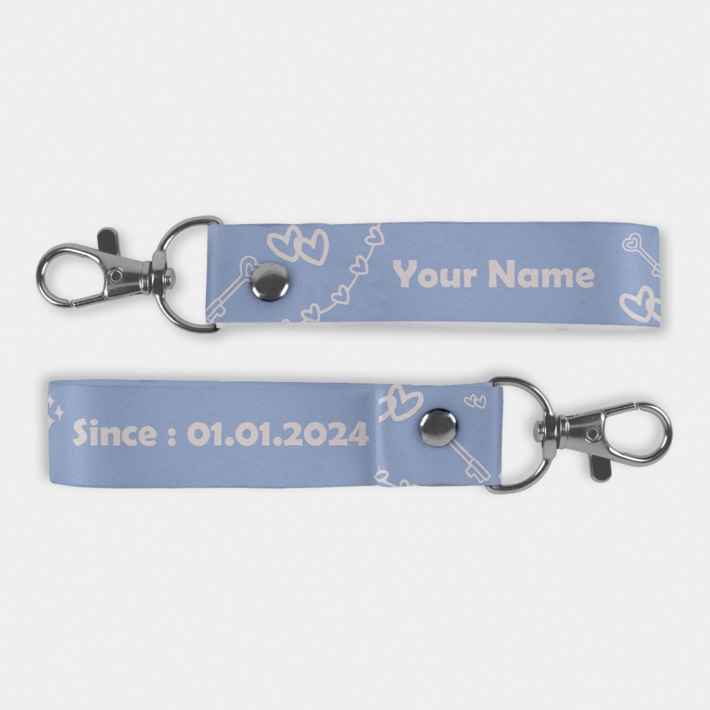 FAMSY Couple Series Keychain Lanyard Gift for Valentine's Day (With ...
