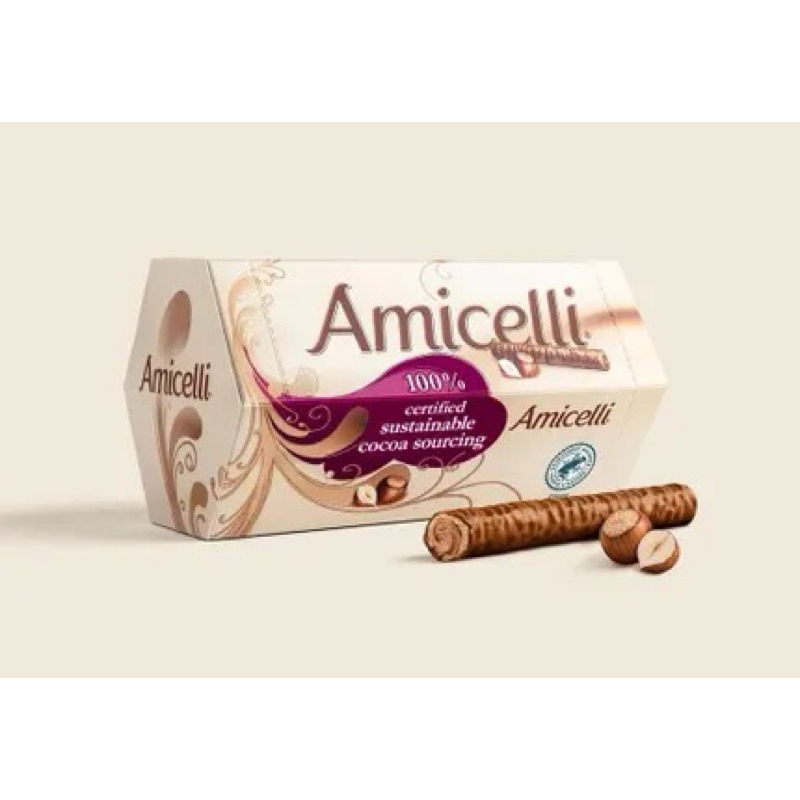 Coklat Langkawi Amicelli Wafer Rolls (Austria) | Shopee Malaysia