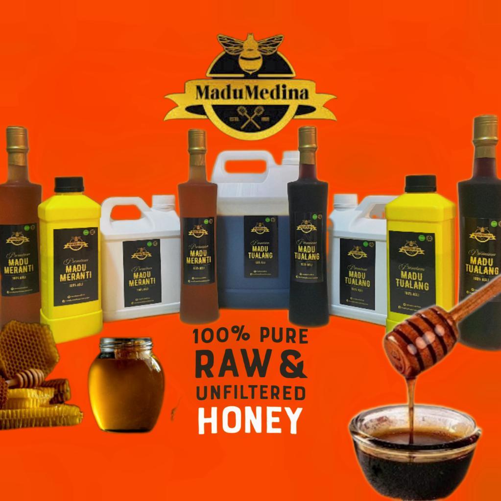 MADU TUALANG & MADU MERANTI PREMIUM/RAW[Madu Hutan 100% Asli,Tulen ...