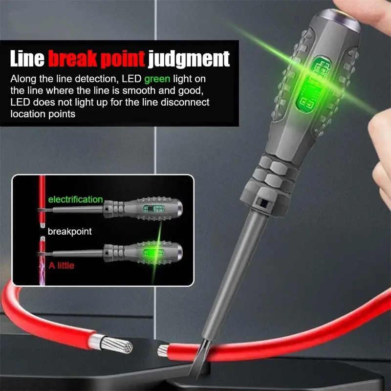 Screwdriver Indicator Electric Pen Insulated Electrician Highlight ...