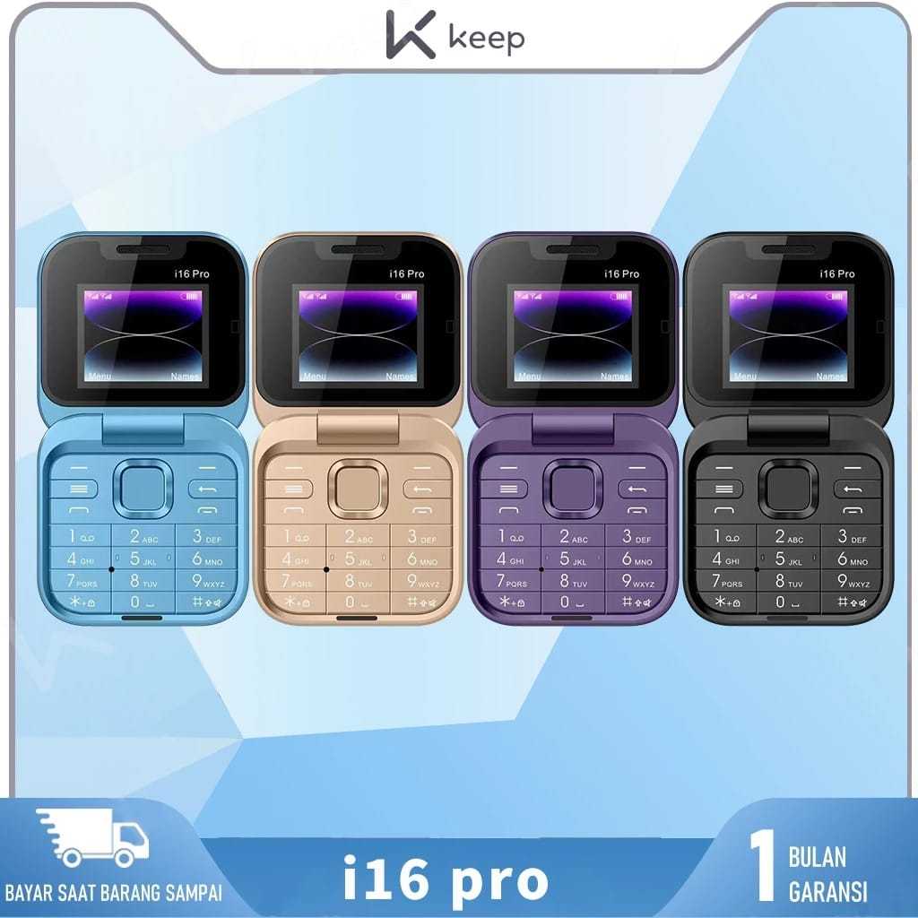 HP small 16pro flip phone old style flashlight original mobile phone ...