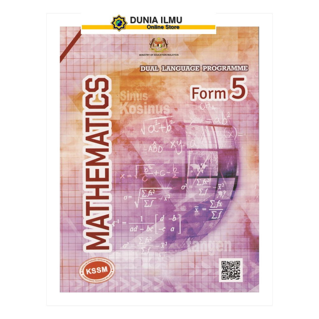 Buku Teks Mathematics (DLP) Form 5 ( TB FORM 5 ) | Shopee Malaysia