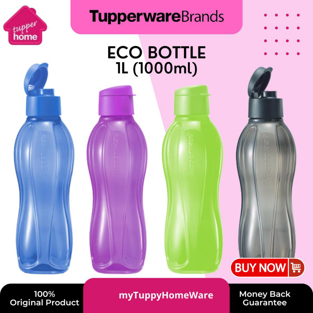 [100% ORIGINAL] Tupperware Bottle 1Liter Botol Tupperware Water Bottle ...