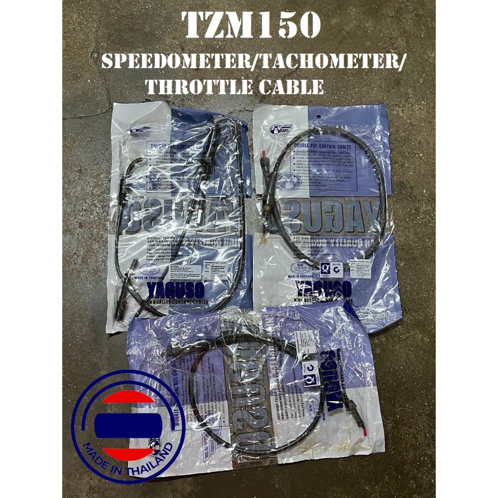YAMAHA TZM CABLE 0 THROTTLE TALI MINYAK SPEEDOMETER SPEEDO METER ...