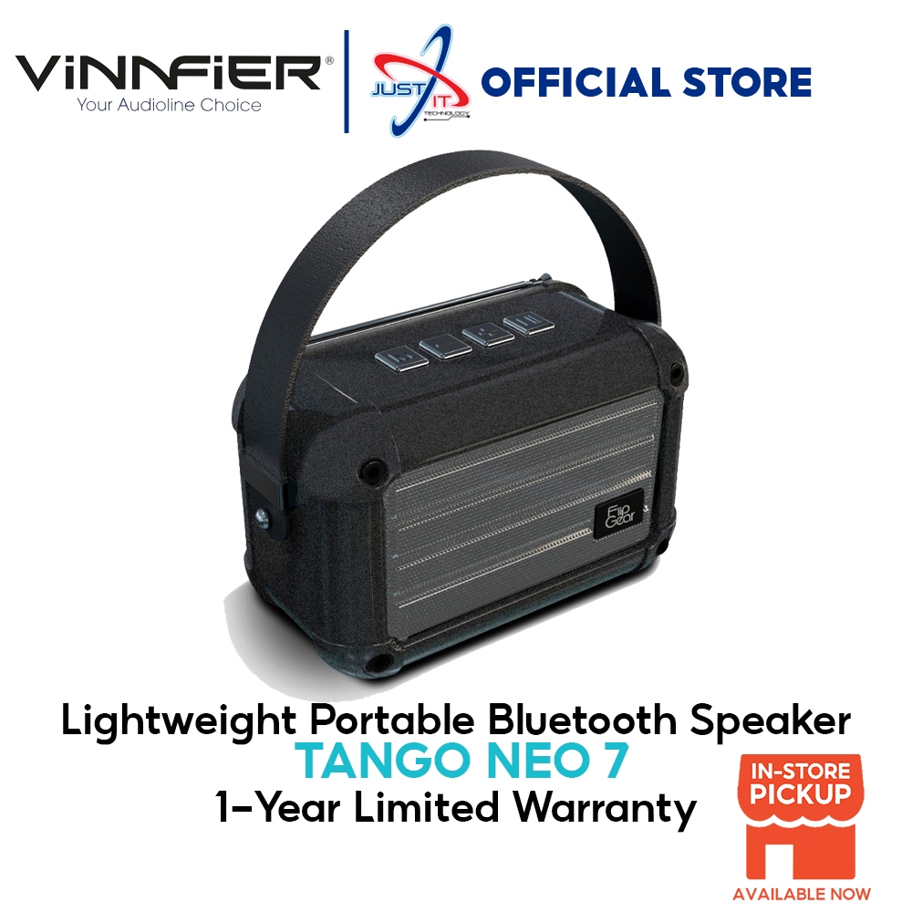 Vinnfier Tango Neo 7 Lightweight Portable Bluetooth Speaker | Shopee ...