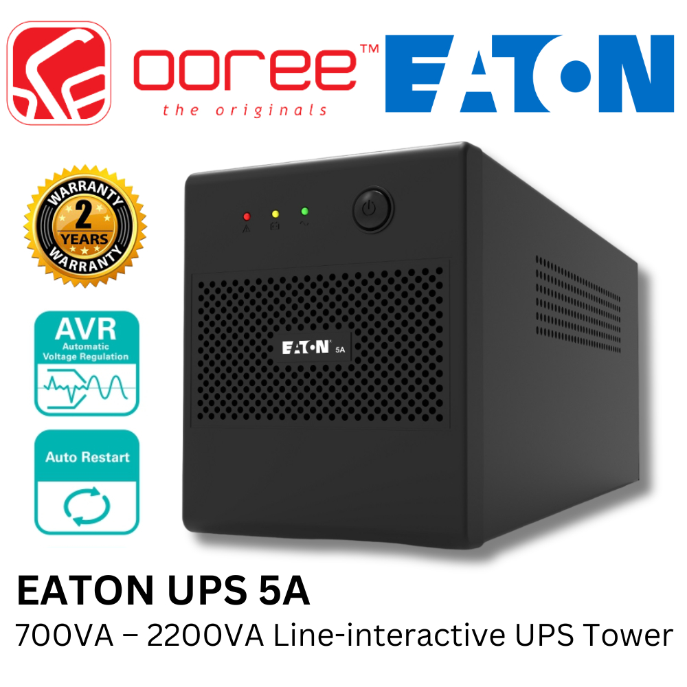 EATON 5A UPS EA-P-5A700I-UNI / EA-P-5A900I-UNI / EA-P-5A1200I-UNI / EA ...