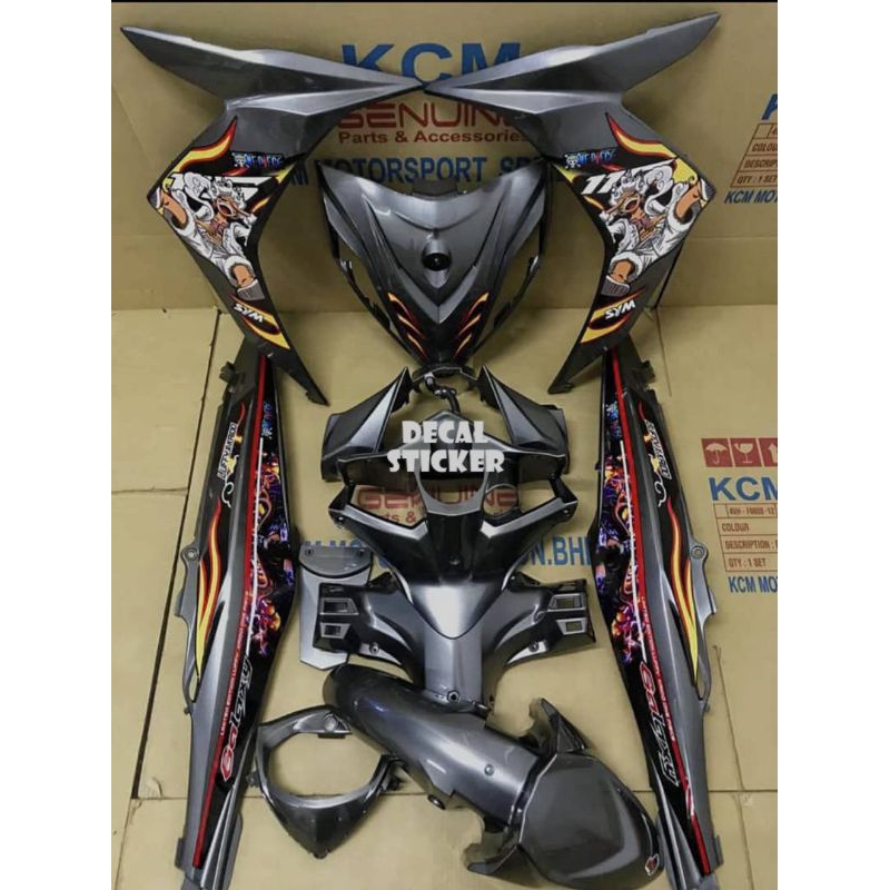 STICKER SYM SPORT BONUS 115 LUFFY& KAIDO | Shopee Malaysia