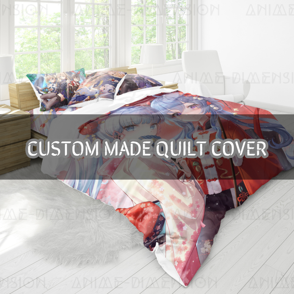 Japanese Anime Quilt Cover Custom Made 2-Sided Printing Duvet Cover ...