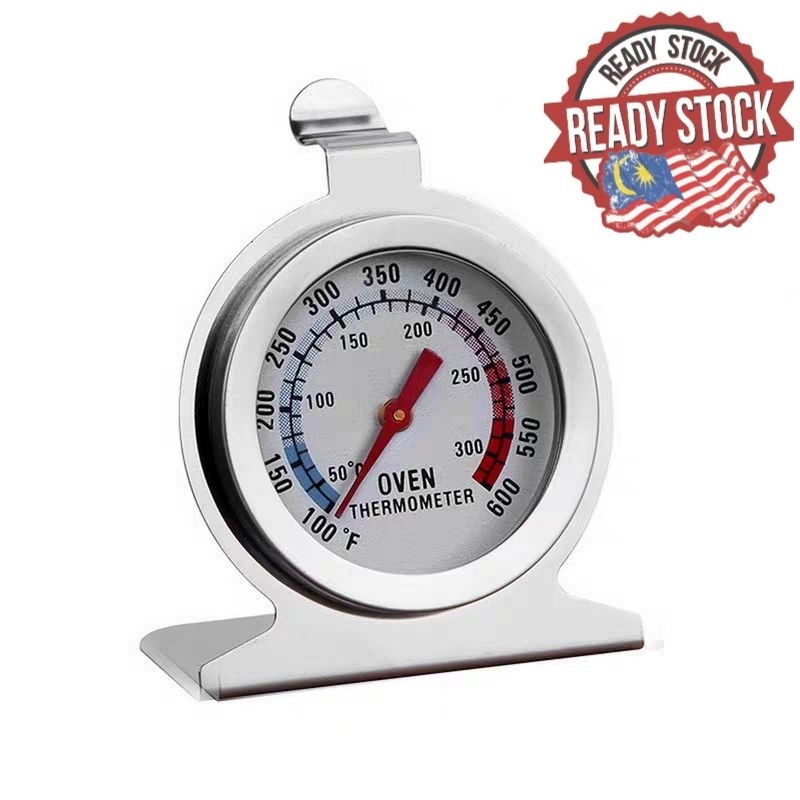 OVEN THERMOMETER TEMPERATURE DIAL GAUGE STAINLESS STEEL PREMIUM GRADE ...