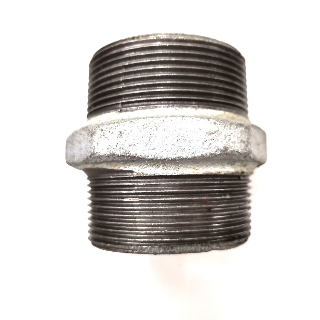 3" GI NIPPLE / GALVANISED IRON NIPPLE PIPE/ GI FITTING / GI MALE THREAD BOTH SIDE | Shopee Malaysia