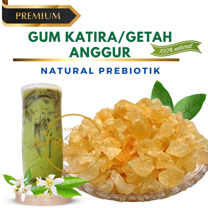 Gum Katira/Getah Anggur/Gum Arab/Air Katira/Ais Tingkap/Dessert/Healthy ...