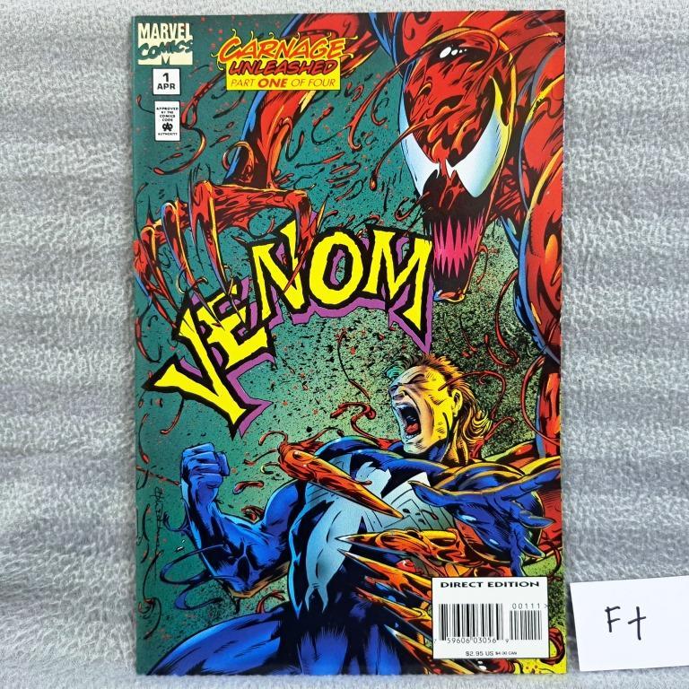 Venom: Carnage Unleashed #1 (Marvel Comics) FIRST Issue (Andrew Wildman ...