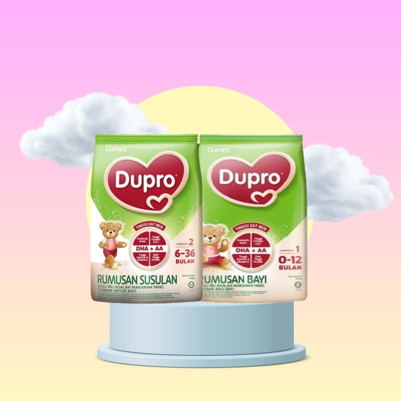 Dumex Dupro Langkah 1/2 0-12/6-36 Bulan 1.5kg | Shopee Malaysia