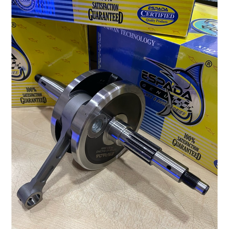 ESPADA YAMAHA LC135 4S JACK ROD 3.5MM RACING CRANKSHAFT CRANK SHAFT ASSY SET (DIAMETER 96.5MM ...