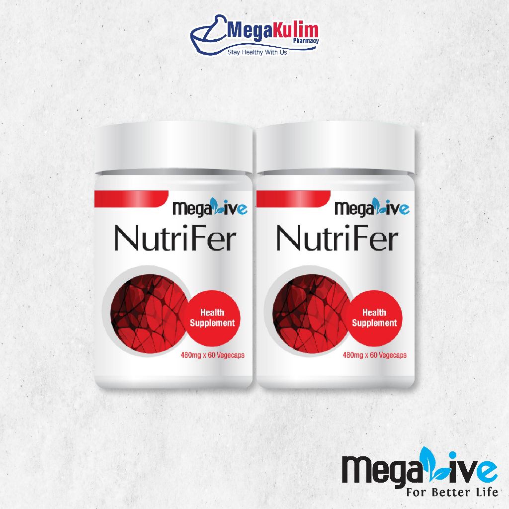 Megalive Nutrifer 480Mg 2 X 60 Vegecaps | Shopee Malaysia