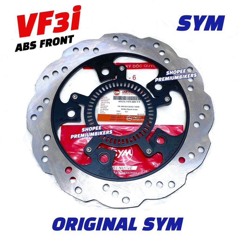 SYM VF3i VF3 PIRING DISC DEPAN BELAKANG REAR & FRONT DISC PLATE ...