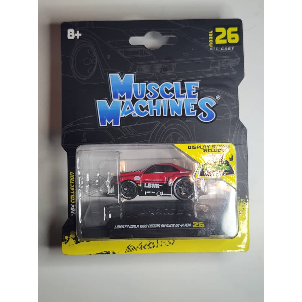 Masito Muscle Machines Liberty Walk 1999 Nissan Skyline GT-R R34 ...